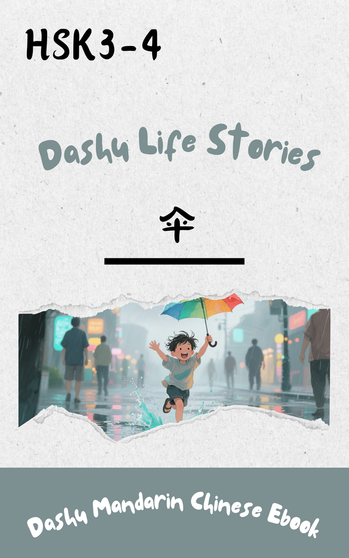 Dashu Graded Reader HSK Level 3-4:伞 – Dashu Mandarin